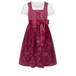 Trachtenhof Nübler Kleid 'dirndl Gundi' Mädchen Größe 122 beere