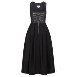 Trachtenhof N&uuml;bler Dirndl 'Dirndl lang Frau Wirtin' female Black size 7XL