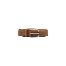 Mango Man Belt 'Suede' male Brown size 100
