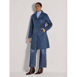 Madeleine Mode MADELEINE Mantel Damen Größe L/XL blau Wintermantel