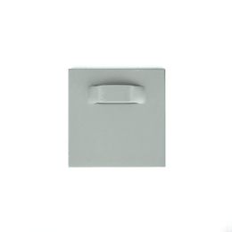 Haftblech Spiegelhalter 45x45 mm mit Öse - Stück