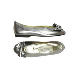 Marc Cain Ballerina Damen Größe 37 Second Hand silber