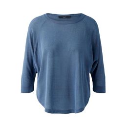 Oui Pullover Damen Größe M dunkelblau