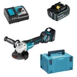 Makita Akku-Winkelschleifer DGA513RTJ 125 mm 18 V
