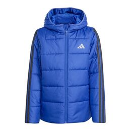 adidas Sportswear Sportjacke 'Essentials' Jungen Gr&ouml;&szlig;e 176 blau / schwarz / wei&szlig;