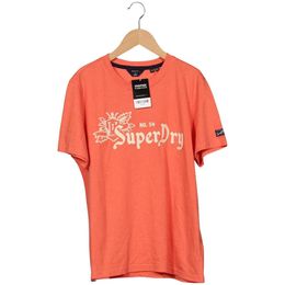 Superdry T-Shirt Damen Größe L Second Hand orange