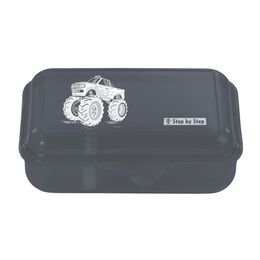 Step By Step Brotdose Herren Gr&ouml;&szlig;e One Size grau / wei&szlig;