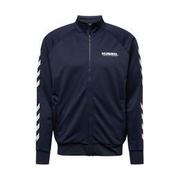 Hummel Sportjacke 'Legacy' Herren Gr&ouml;&szlig;e L navy / wei&szlig;