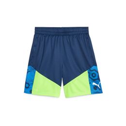 Puma Sportshorts 'IndividualCUP' Herren Gr&ouml;&szlig;e S blau / gr&uuml;n / wei&szlig;