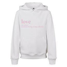 Mister Tee Sweatshirt 'Love Definition' Jungen Gr&ouml;&szlig;e 110/116 pink / wei&szlig;