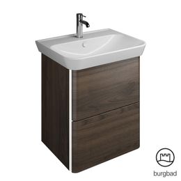 Burgbad Iveo Schrank mit Waschtisch, 2 Auszüge, SFEN065F2748C0001,