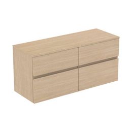 Ideal Standard Finesse Schrank mit Konsolenplatte B: 120,2 H: 55,8 T: 44 cm, 4 Ausz&uuml;ge, E3426US,