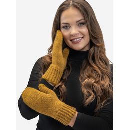 Vivisence Fingerhandschuhe '7015R' Damen Gr&ouml;&szlig;e XS/XL dunkelgelb