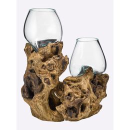 HEINE HOME Deko-Objekt, Natur, Gr. H/B/T ca. 36/32/20 cm, Deko-Artikel, Material: Albasia