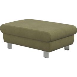 Hocker COTTA "Komaris, B: 100 cm", gr&uuml;n (grass), B:100cm H:45cm T:65cm, 94% POLYESTER (PES) 6%POLYAMID (PA), Hocker, Hocker, individuell zu kombinieren