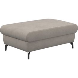 Polsterhocker COTTA "Kitty, B: 100 cm", beige, B:100cm H:45cm T:65cm, 94% POLYESTER (PES) 6%POLYAMID (PA), Hocker, Polsterhocker, individuell zu kombinieren