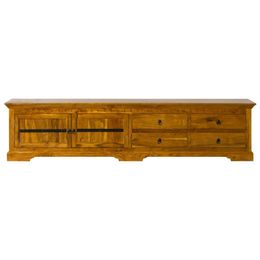 TV-Board Akazie 240x40x55 honig lackiert OXFORD #01017