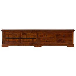 TV-Board Akazie 240x40x55 nougat lackiert OXFORD #1017