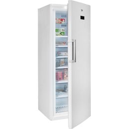 Beko Gefrierschrank "RFNE448E51W 7278441317", Energieeffizienz: C (A-G), silber (weiß), B:70cm H:191,2cm T:81,3cm, Gefrierschränke, Aufstellung bei -15 bis +43?C dank FreezerGuard möglich.