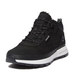 Schnürboots Timberland "FIELD TREKKERLOW WARM LINED SNEAKER", Gr. 41, schwarz nubuck, Leder, Schuhe, Wintersneaker, Sneaker, Winterschuhe, gefüttert, Topseller