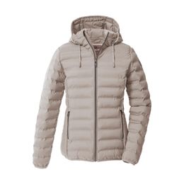 G.I.G.A. by Killtec Steppjacke "Damen Steppjacke OOGW 1", Damen, Gr. 36, beige (hellbeige), Oberseite: 100% Polyester;Rückseite: 100% Polyester;Füllung: 100% Polyester, G.I.G.A. DX BY KILLTEC, Jacken, Leichte Steppjacke, wasserabweisend, weitenregulierbare Kapuze, Topseller