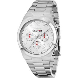 Sector Analog Watch male Silver size One Size
