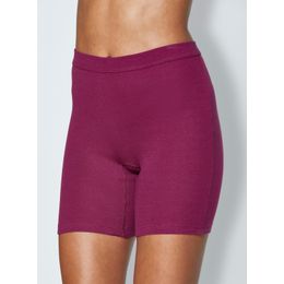 wäschepur wäschepur Damen Longpanty mit hoher Taille, brombeere, Größe 38
