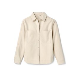 Nah/Studio Blusenjacke - ungef&auml;rbte Baumwolle - Gr. 42 - ungef&auml;rbt
