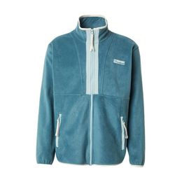 Columbia Funktionsfleecejacke 'Backbowl II' Herren Größe L cyanblau / hellblau
