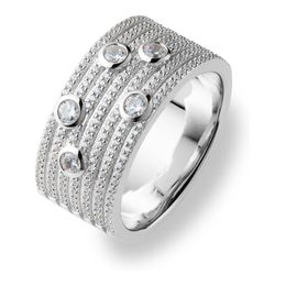 JETTE Ring female Silver size 61