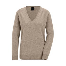 Madeleine Mode MADELEINE Pullover Damen Gr&ouml;&szlig;e M beige