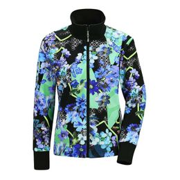 Madeleine Mode MADELEINE Jacke Damen Gr&ouml;&szlig;e L blau / mint / schwarz