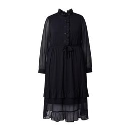 Ulla Popken Kleid Damen Gr&ouml;&szlig;e 58/60 schwarz Winterkleid