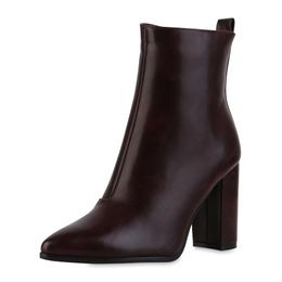 VAN HILL Stiefeletten 'Dawn' Damen Größe 41 bordeaux Winterschuhe