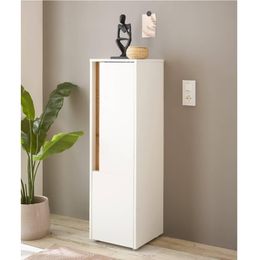 Pharao24.de Midischrank Bad Badschrank 114 cm hoch mit Drehtür