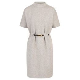 Apart Knitted dress female Grey size 44