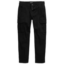 Men Plus Cargo Pants male Black size 68