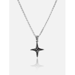 Warpedsense Necklace 'Molten Star' male Silver size 45 - 50cm