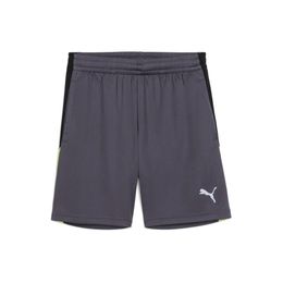 Puma Sportshorts 'Individual Liga' Jungen Gr&ouml;&szlig;e 116 graphit / hellgr&uuml;n / schwarz / wei&szlig;