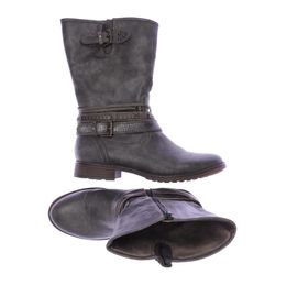 Mustang Stiefelette Damen Größe 37 Second Hand grau