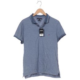 Tommy Hilfiger Poloshirt Herren Größe XL Second Hand blau
