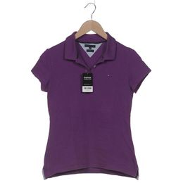 Tommy Hilfiger Poloshirt Damen Größe L Second Hand lila