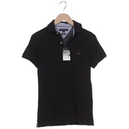 Tommy Hilfiger Poloshirt Herren Größe XS Second Hand schwarz
