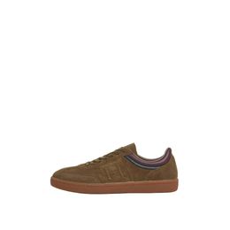 Hackett London Sneaker 'Beck Ivy' Herren Gr&ouml;&szlig;e 40 marine / braun / weinrot