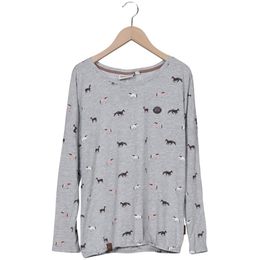 Naketano Langarmshirt Damen Gr&ouml;&szlig;e S Second Hand grau