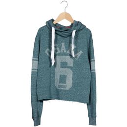 Superdry Kapuzenpullover Damen Größe XS Second Hand türkis