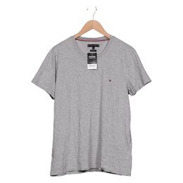 Tommy Hilfiger T-Shirt Herren Gr&ouml;&szlig;e XL Second Hand grau