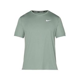 Nike Funktionsshirt 'Miler' Herren Gr&ouml;&szlig;e M pastellgr&uuml;n / wei&szlig;