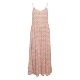 Fransa Sommerkleid 'Fun Dr 2' Damen Größe 38 beige / grau / pink Winterkleid