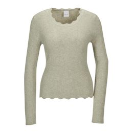 Madeleine Mode MADELEINE Pullover Damen Größe L silbergrau